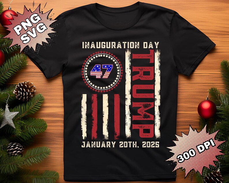 Donald Trump Inauguration Day 2025 Png Svg, 47th US President ...