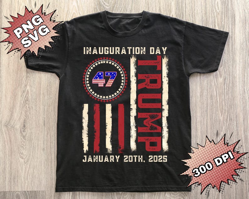 Donald Trump Inauguration Day 2025 Png Svg, 47th US President ...