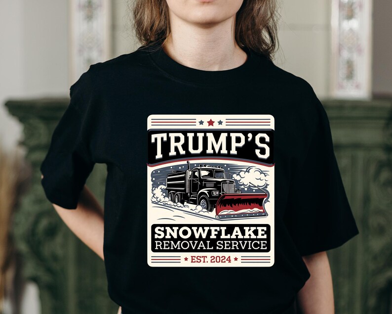 Trump's Snowflake Removal Service 2024 Patriotic SVG-PNG, Maga ...