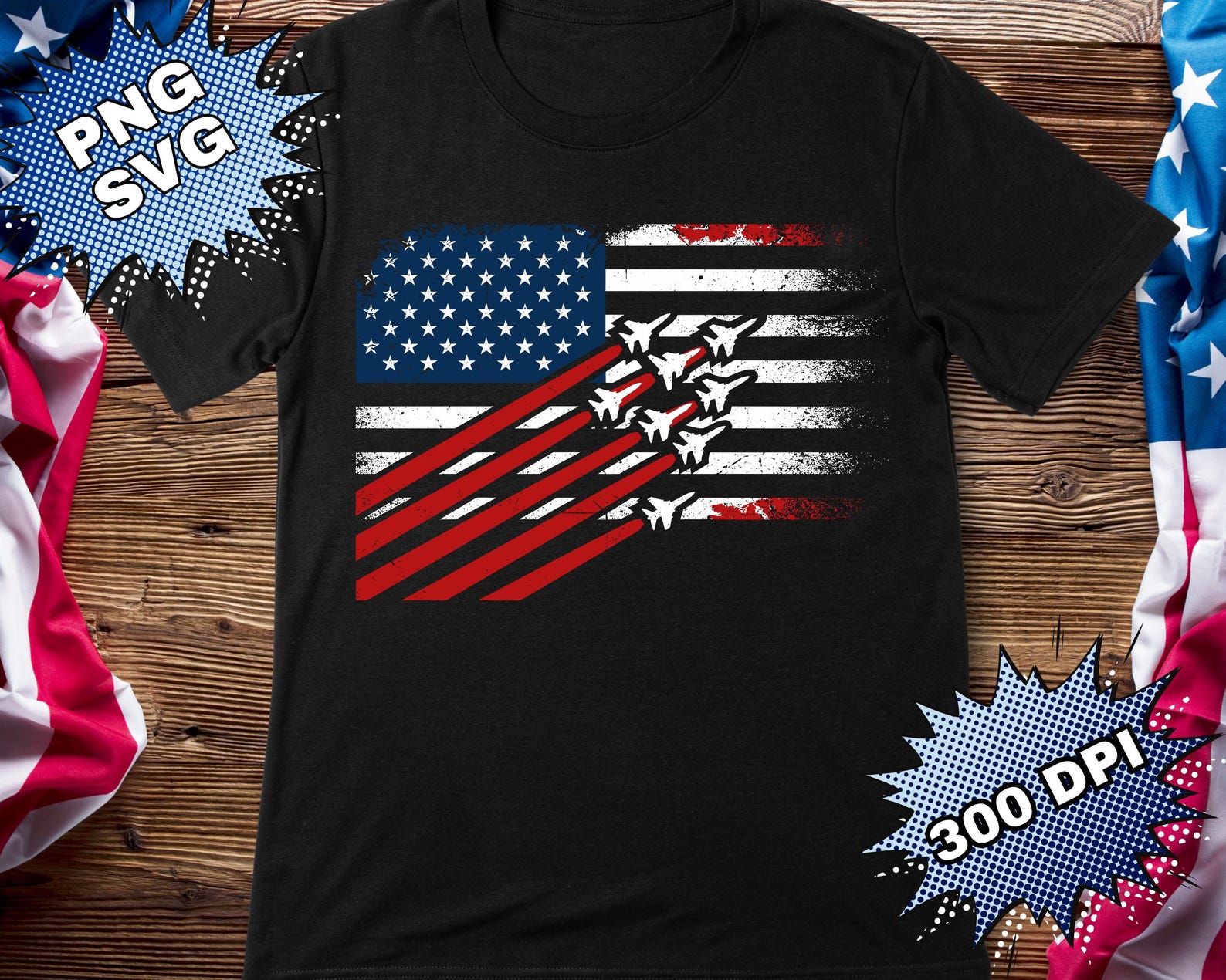 Fighter Jet American Flag SVG, Patriotic USA PNG (digital Download) - Etsy