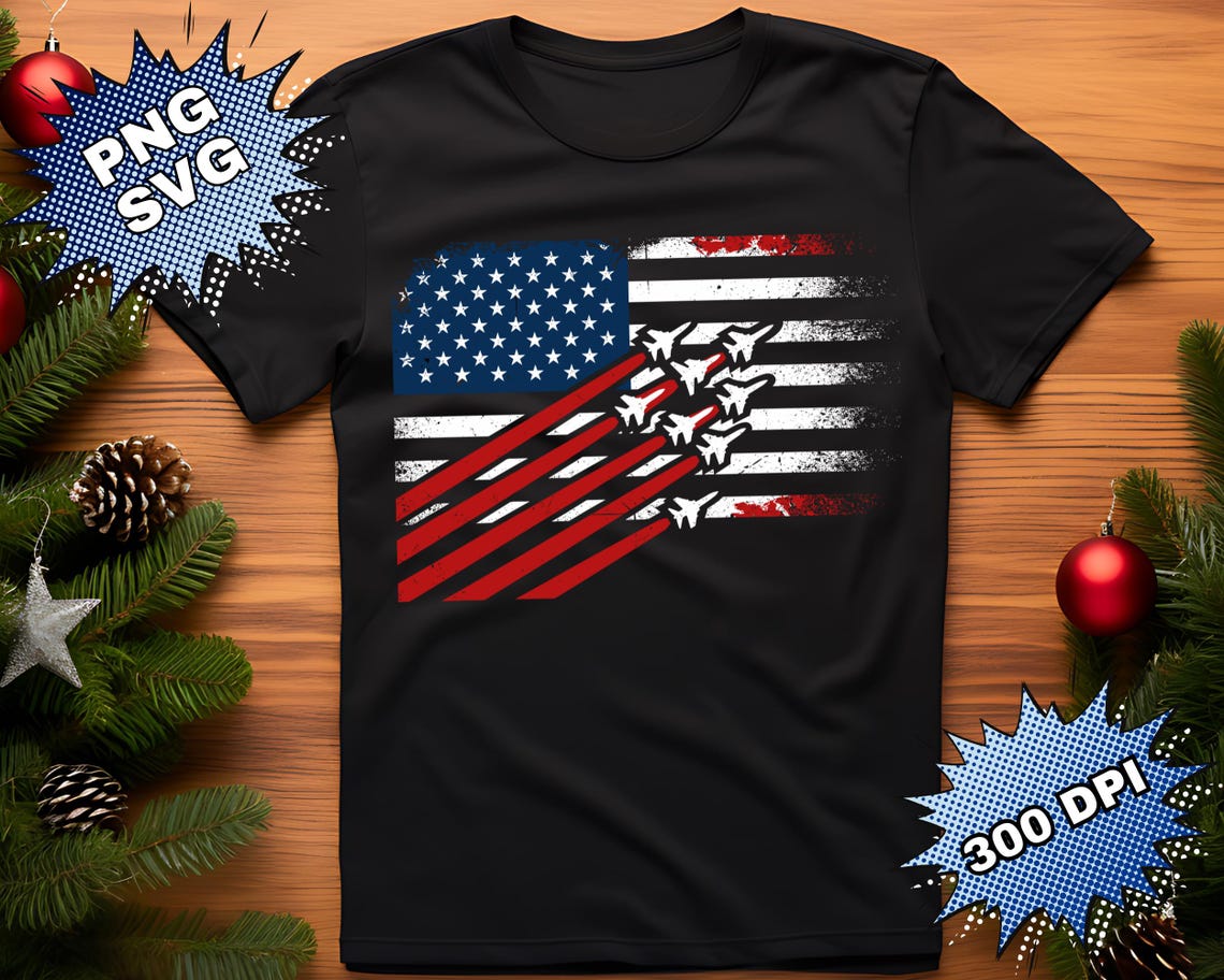 Fighter Jet American Flag SVG, Patriotic USA PNG (digital Download) - Etsy