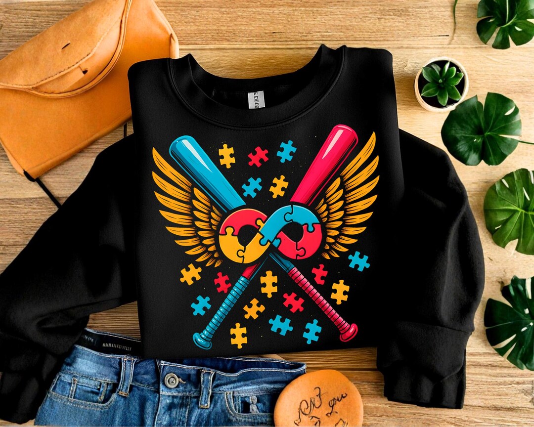 Baseball Autism Awareness Png, Drip Design (digital Download) - Etsy
