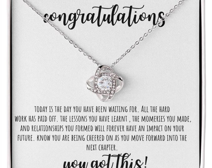 Graduation Necklace, Graduation Gift, Graduation Jewelry, Class of 2021 ...