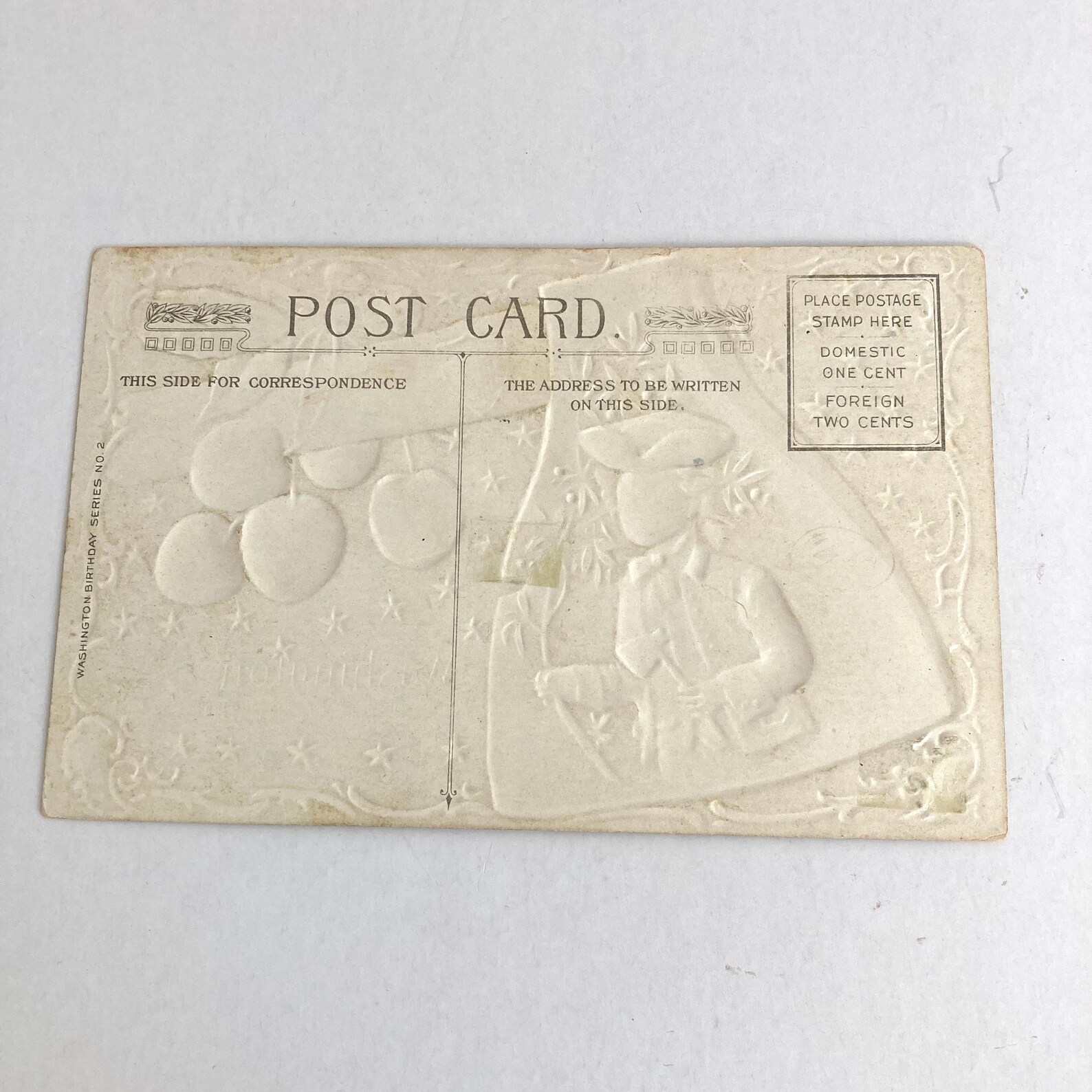 Antique George Washington Postcards Set of 3, Early 1900s Unused ...