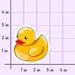 Rubber Duck Vinyl Sticker - Etsy