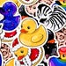 Rubber Duck Vinyl Sticker - Etsy