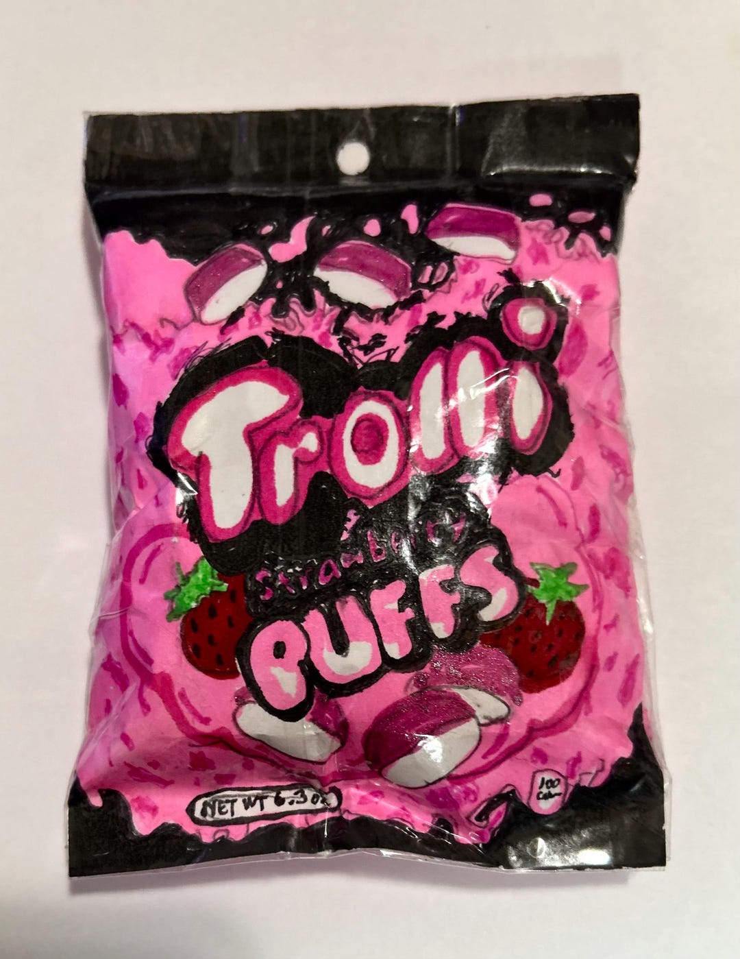 Squishable Trolli Strawberry Puffs Squishy - Etsy