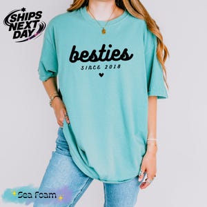 Personalized Best Friends Shirt, Custom BFF T-shirt, Matching Besties ...