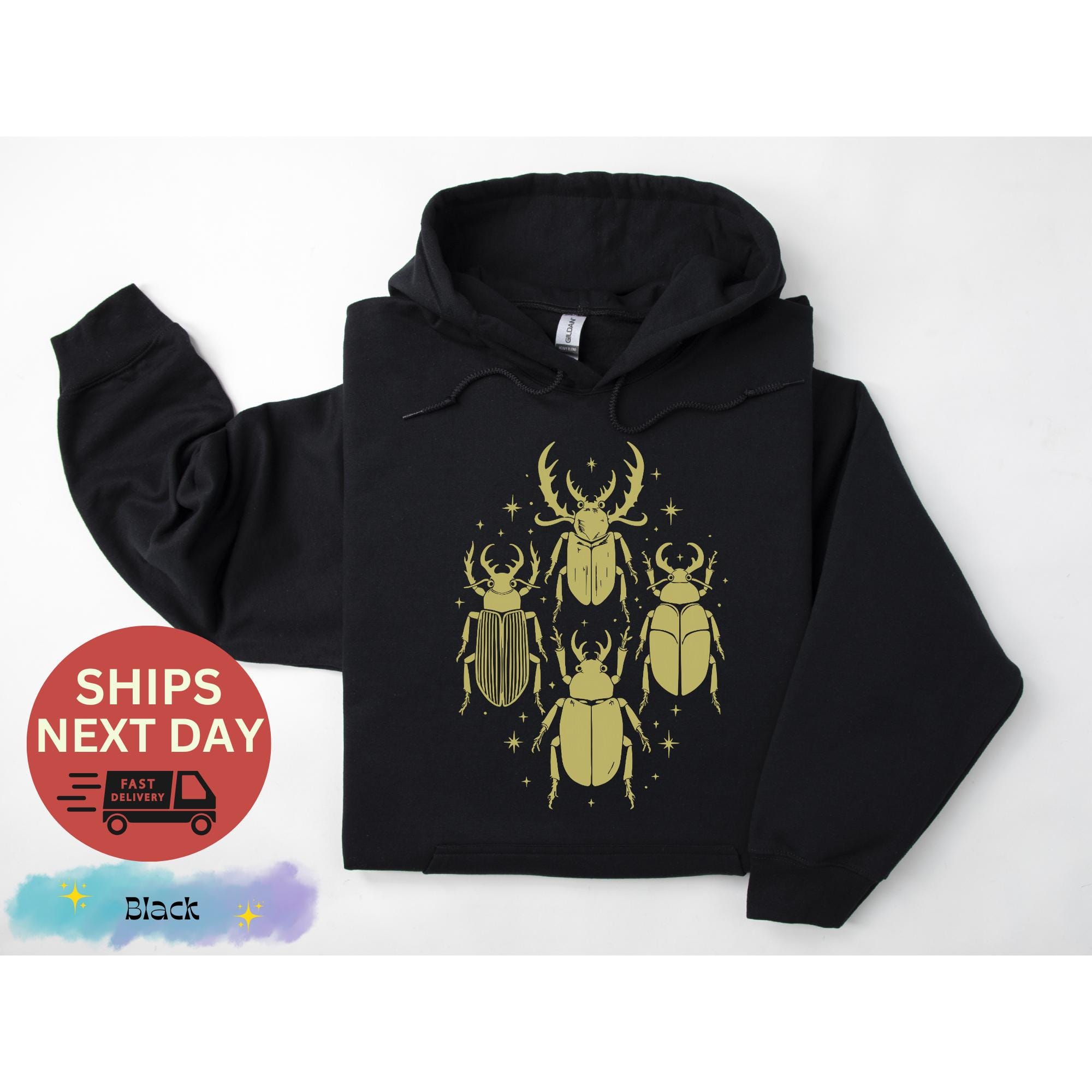 Four Beetle Design Apparel, Oversized Sweatshirt, Oversized Hoodie ...