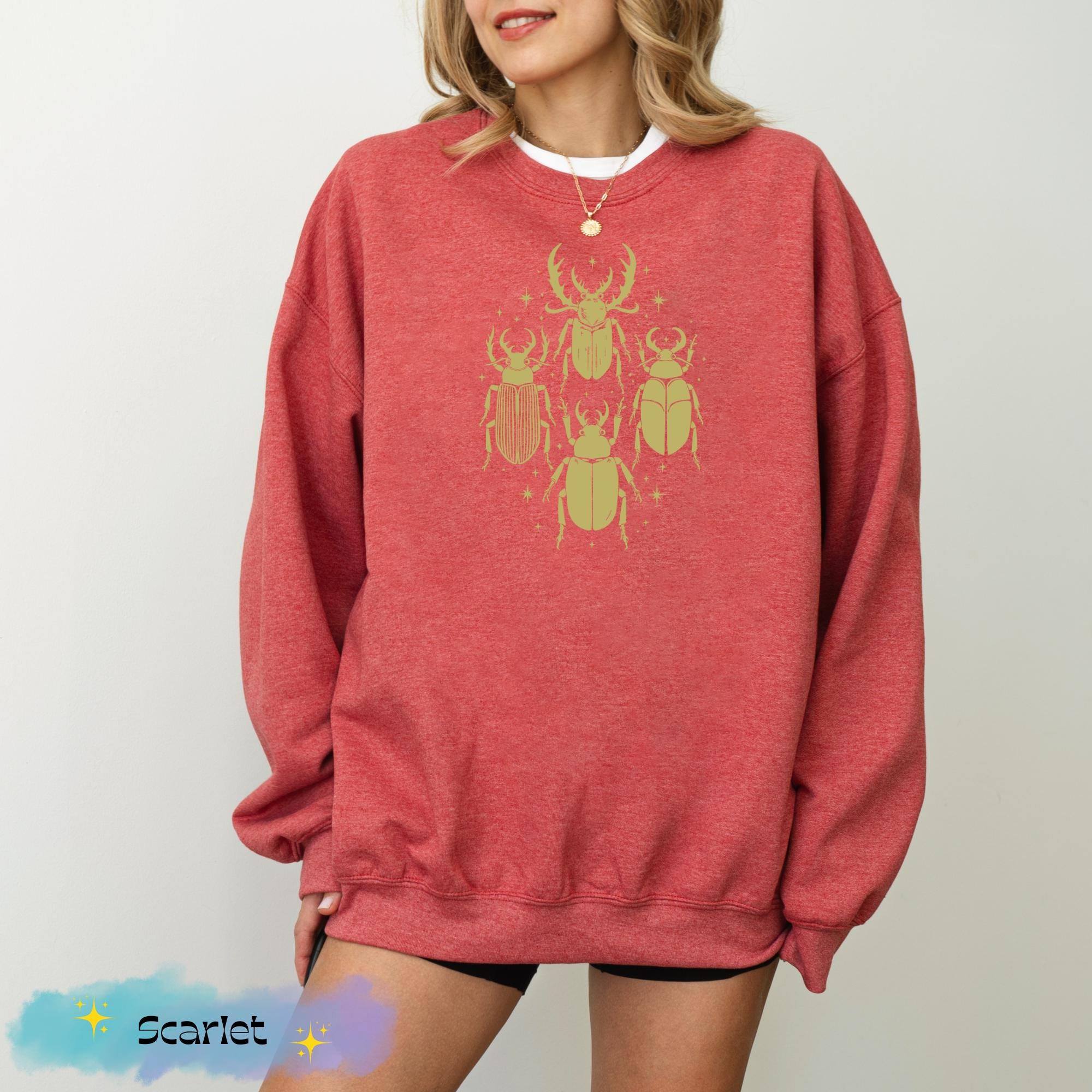 Four Beetle Design Apparel, Oversized Sweatshirt, Oversized Hoodie ...