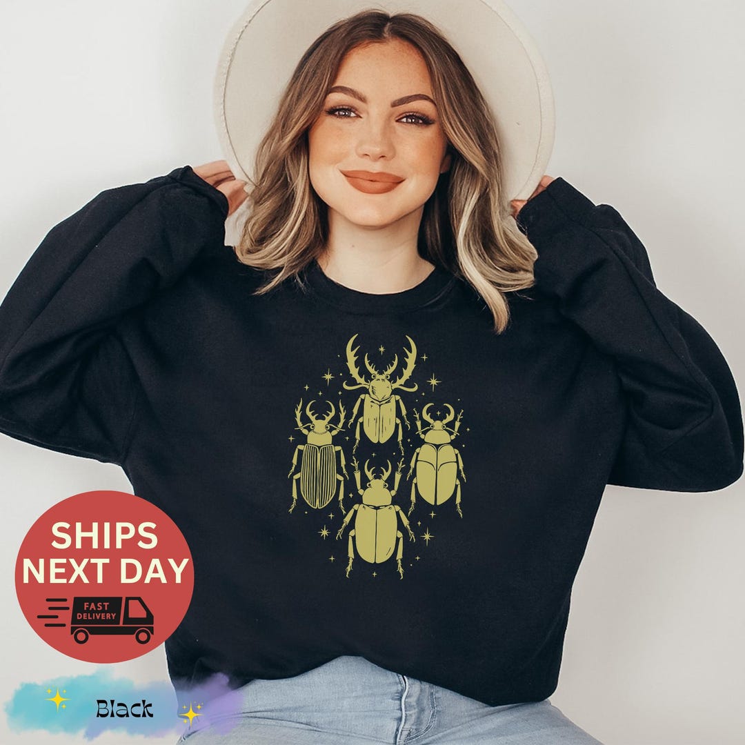 Four Beetle Design Apparel, Oversized Sweatshirt, Oversized Hoodie ...