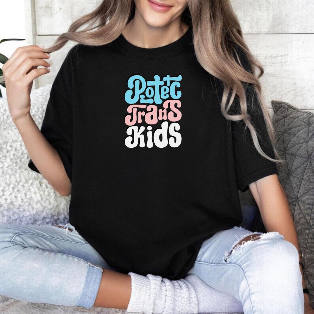 Protect Trans Kids Shirt, LGBTQ+ Pride Tee, Support Trans Youth ...