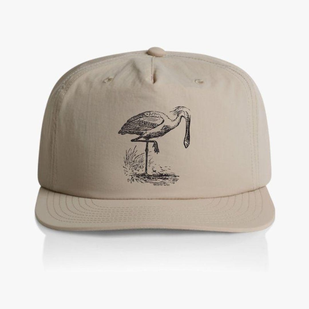 Roseate Spoonbill Vintage Design Surf Cap , Beachwear, Outdoor Hat ...