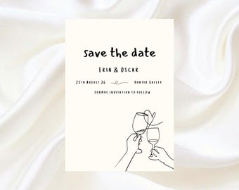 Simple Church Save the Date/invitation - Etsy