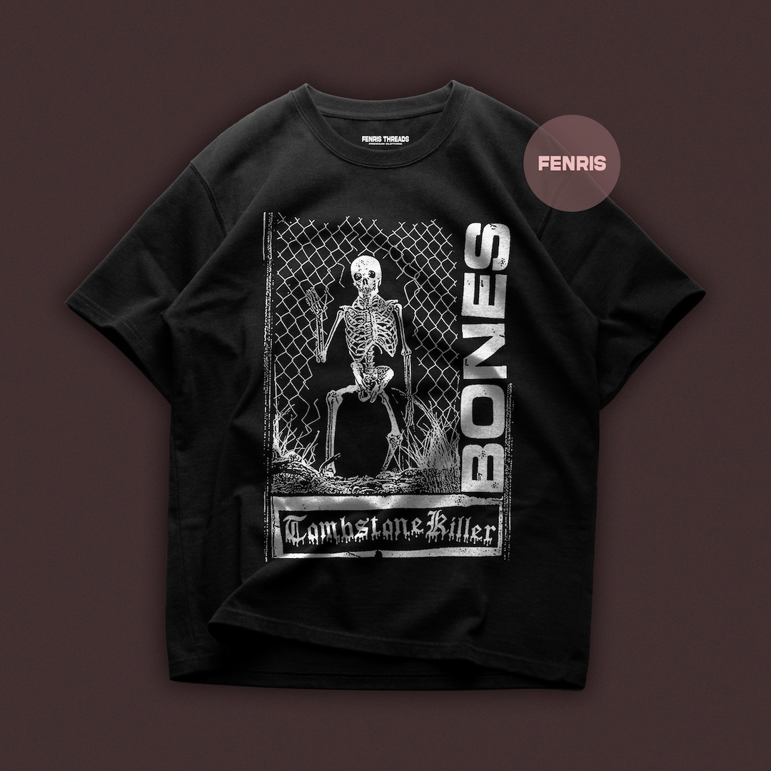 Premium Bones T-shirt Tombstonekiller Album Frombeyondthegrave Album ...