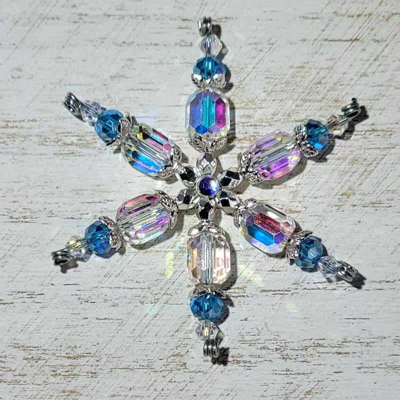 Light Blue Snowflake - Etsy