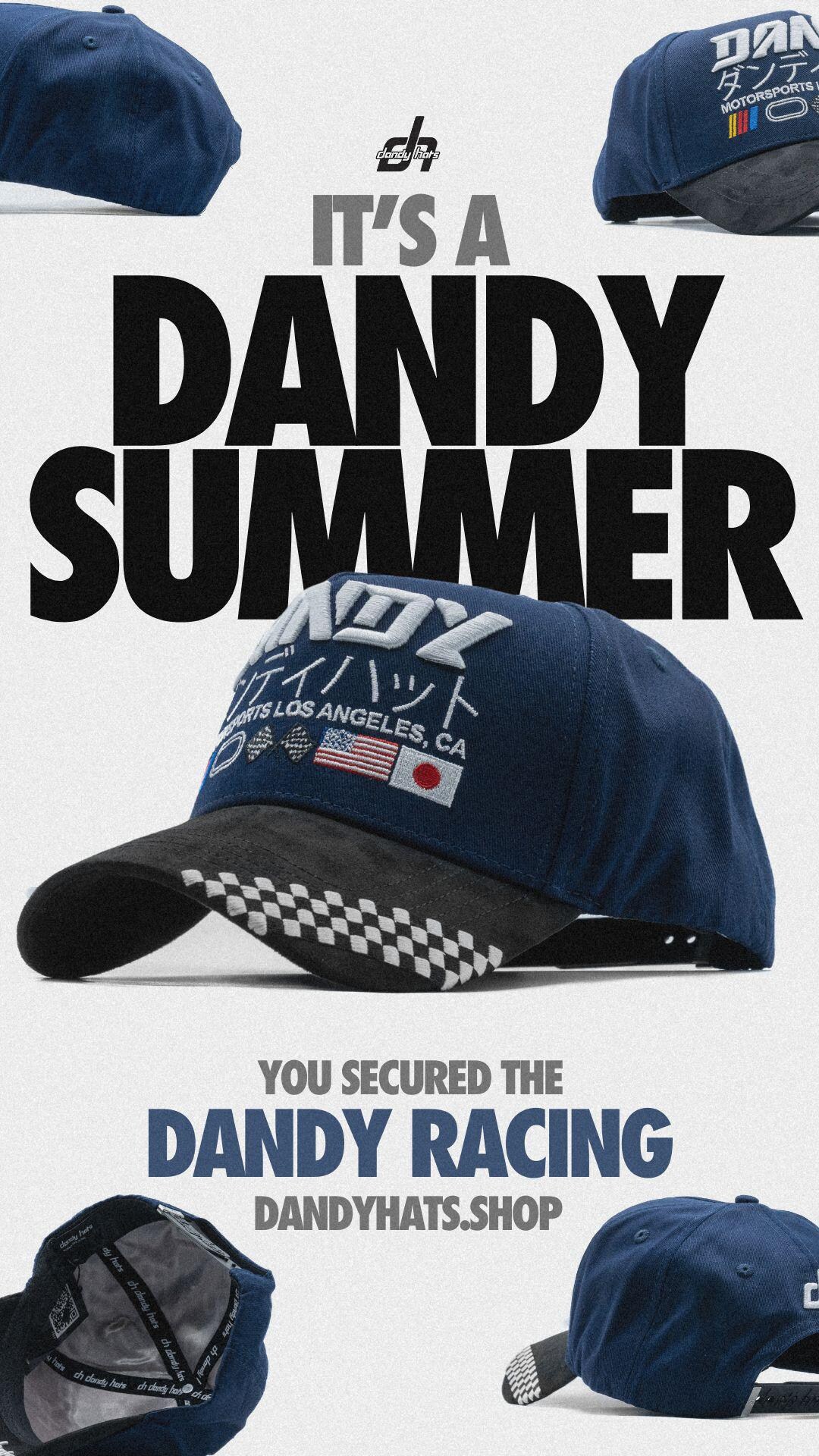 Dandy Hats “DANDY RACING”, Dandy, Dandy Summer, Dandy Hats Mx, Dandy 2024 - Etsy