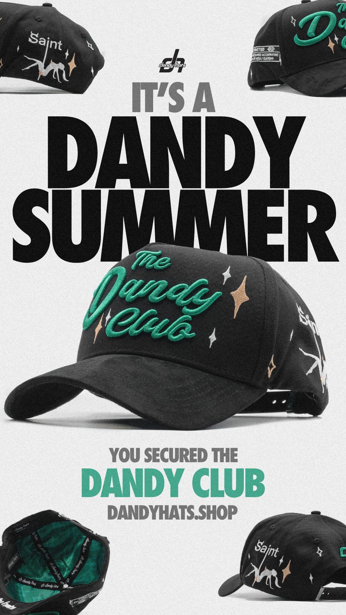 Dandy Hats “DANDY CLUB”, Dandy, Dandy Summer, Dandy Hats Mx, Dandy 2024 ...