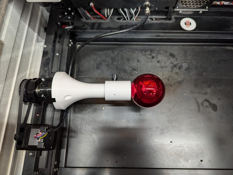 Rotary Jig for Christmas Ornaments – Precision Holder for Laser ...