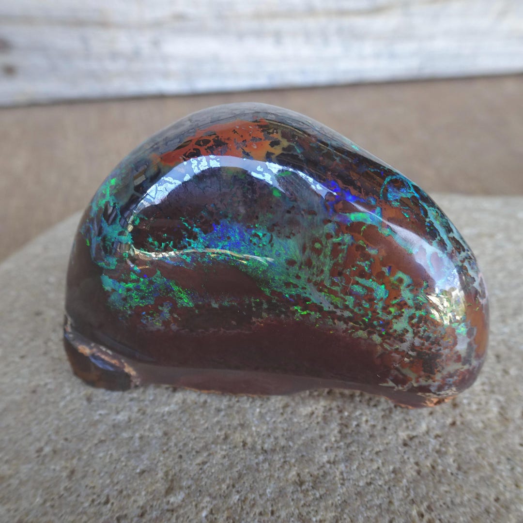 RESERVED Yowah Nut Boulder Opal Specimen - From the Miner - Brandy ...