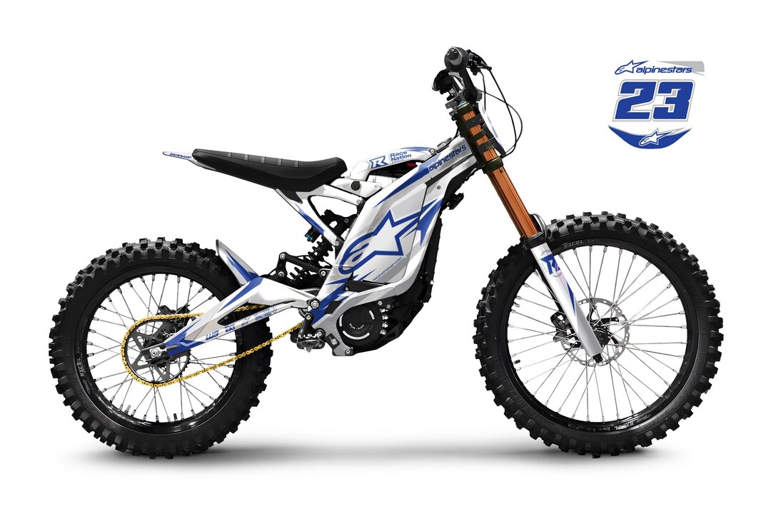 Sur-ron Stickers , Surron Graphics Kit, Sur Ron Stickers, Sur-ron Wrap ...