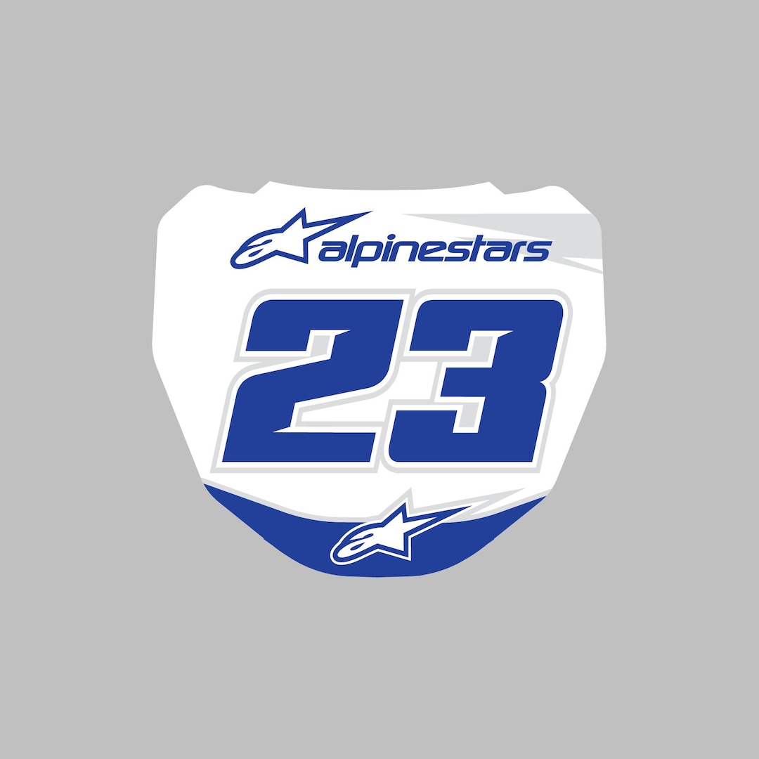 ODI DH Mountain Bike Front Number Plate Custom GRAPHIC Surron Talaria ...