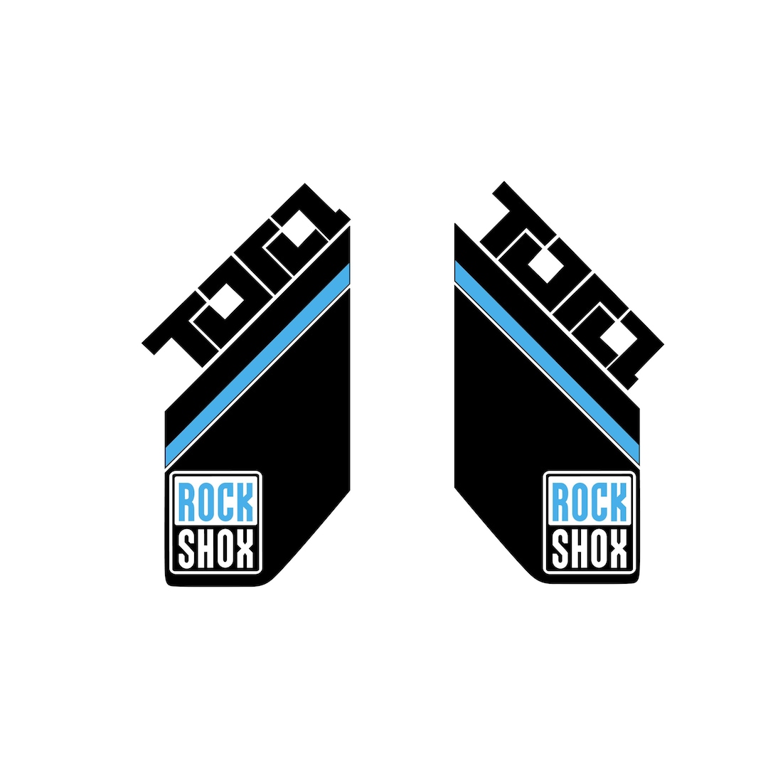 Rockshox Tora Fork Decal Kit Sticker Mountain MTB Bike Enduro Downhill ...