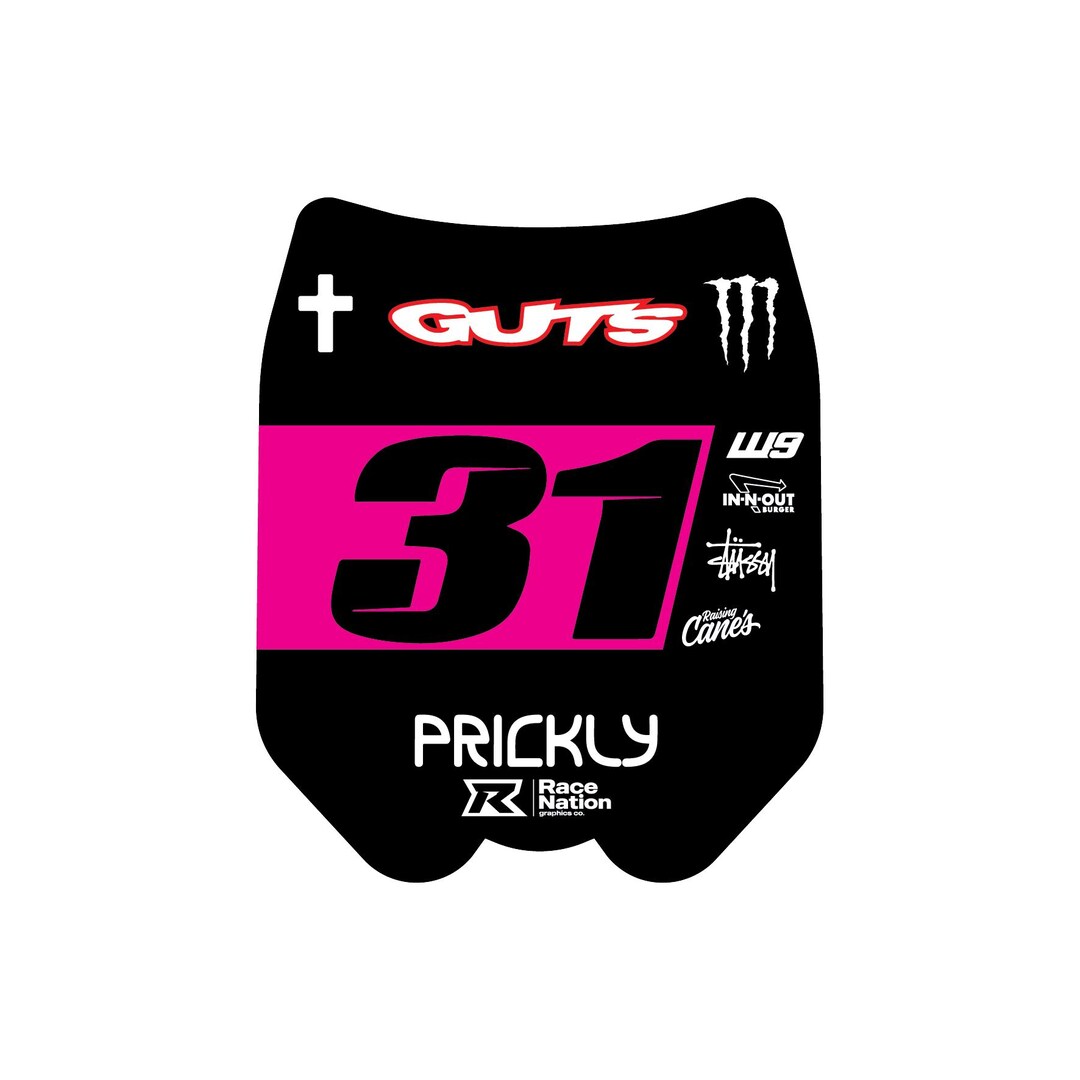 Talaria Sting Front Number Plate Board Custom Sticker Graphic 022 - Etsy