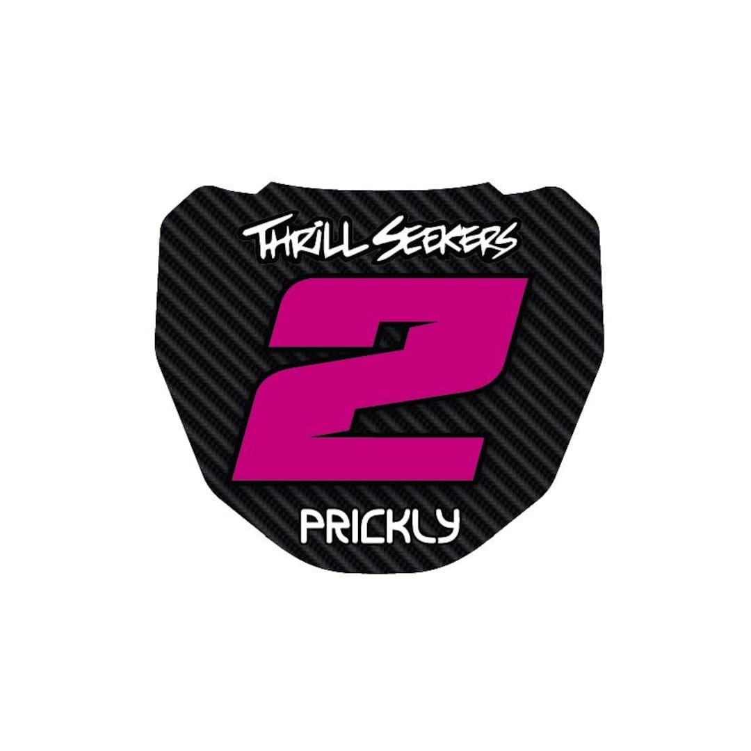 ODI DH Mountain Bike Front Number Plate Custom GRAPHIC Surron Talaria ...