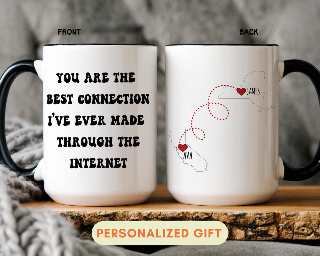Custom Long Distance Couple Gifts, Long Distance Boyfriend Girlfriend ...