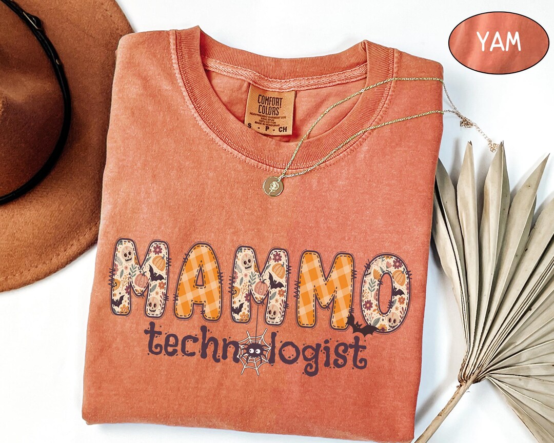 Mammography Tech Halloween Shirt, Mammo Tech T Shirt, Mammo ...