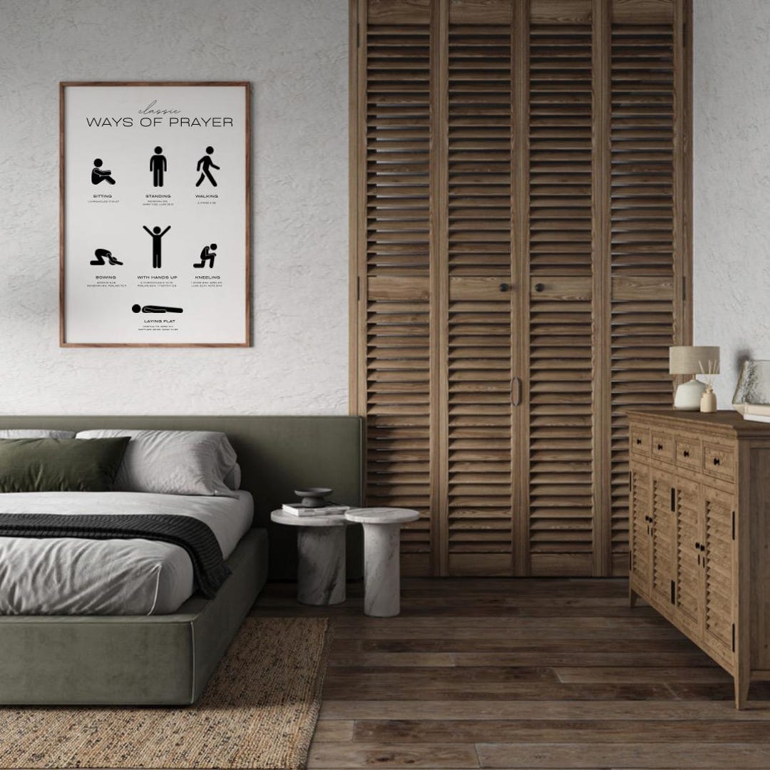 Classic Ways of Prayer Digital Wall Art – ISO Ratio PDF File for ...