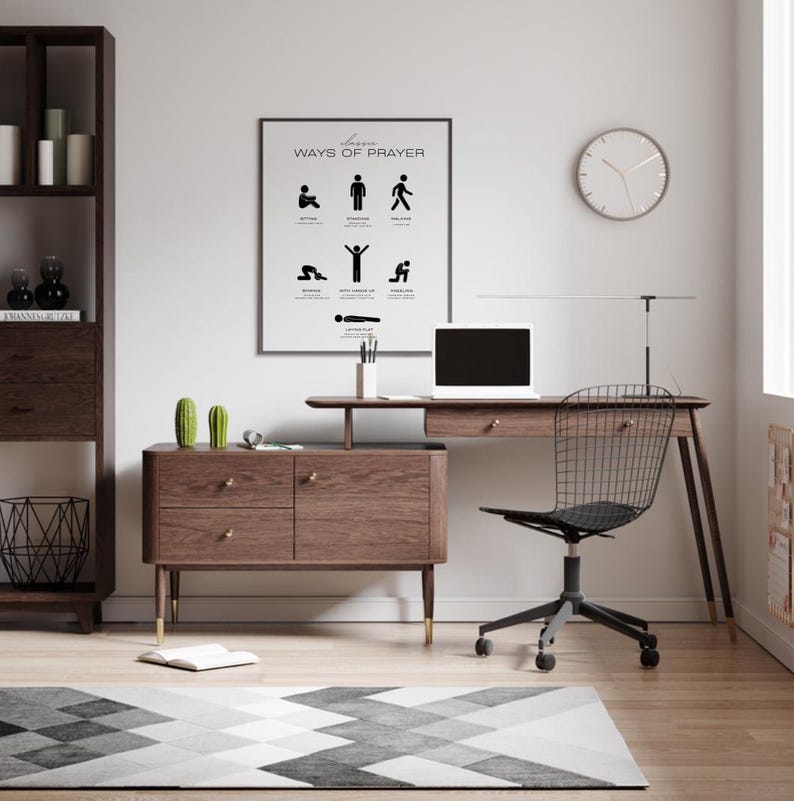 Classic Ways of Prayer Digital Wall Art – ISO Ratio PDF File for ...