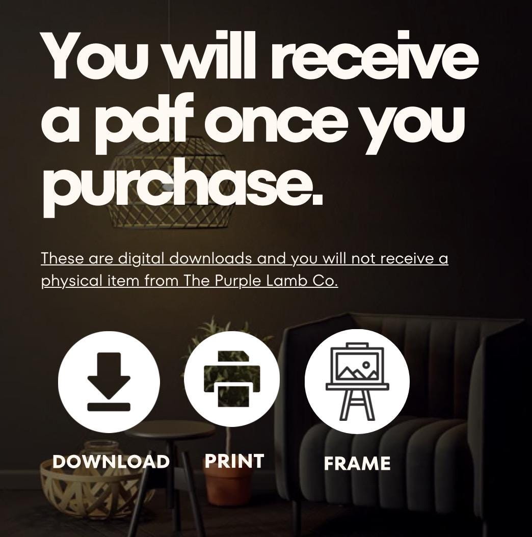 Classic Ways of Prayer Digital Wall Art – ISO Ratio PDF File for ...