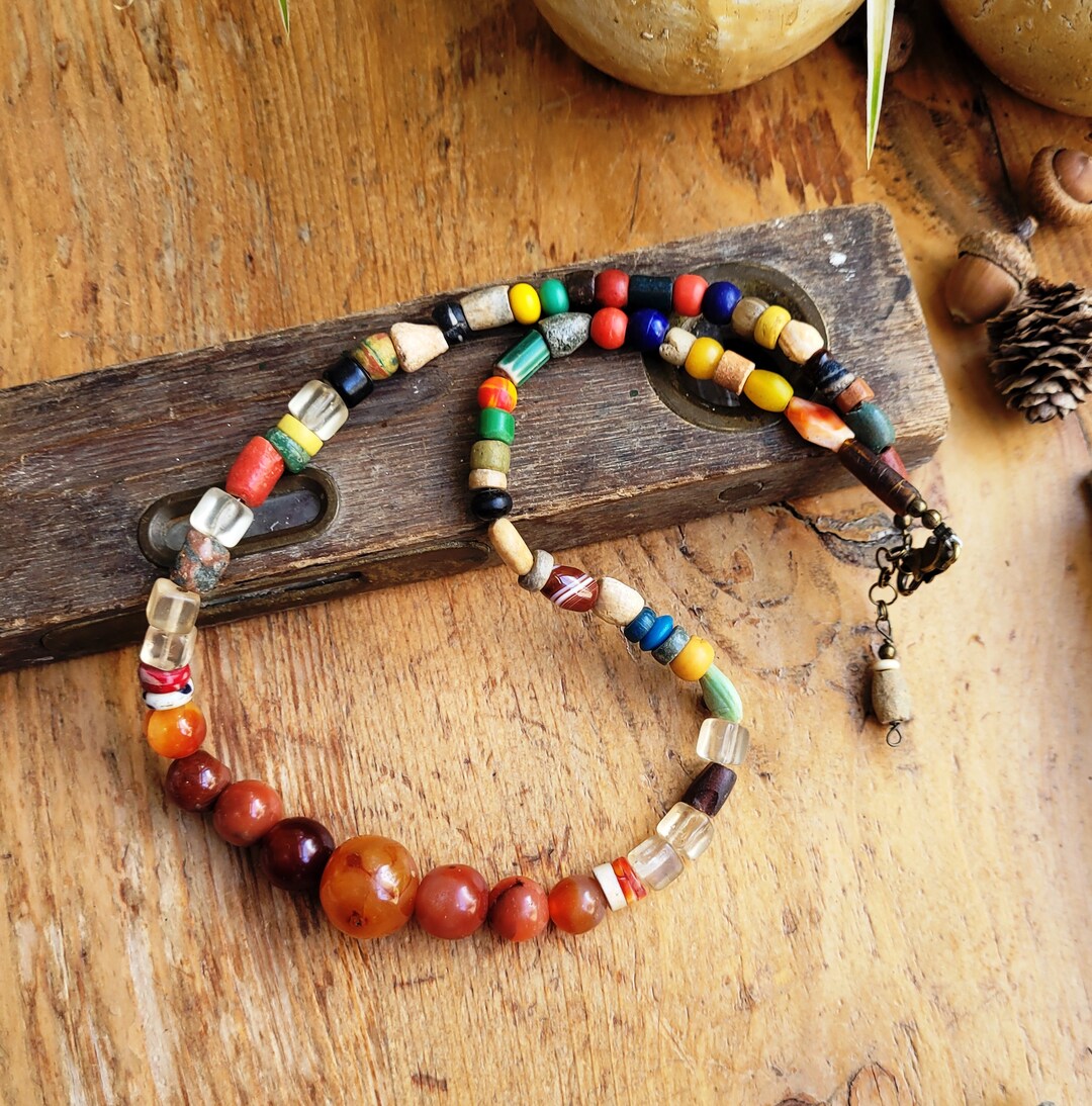 The Tribal, Primitive, Unisex and Ethnic Necklace, Carnelian, Superb ...