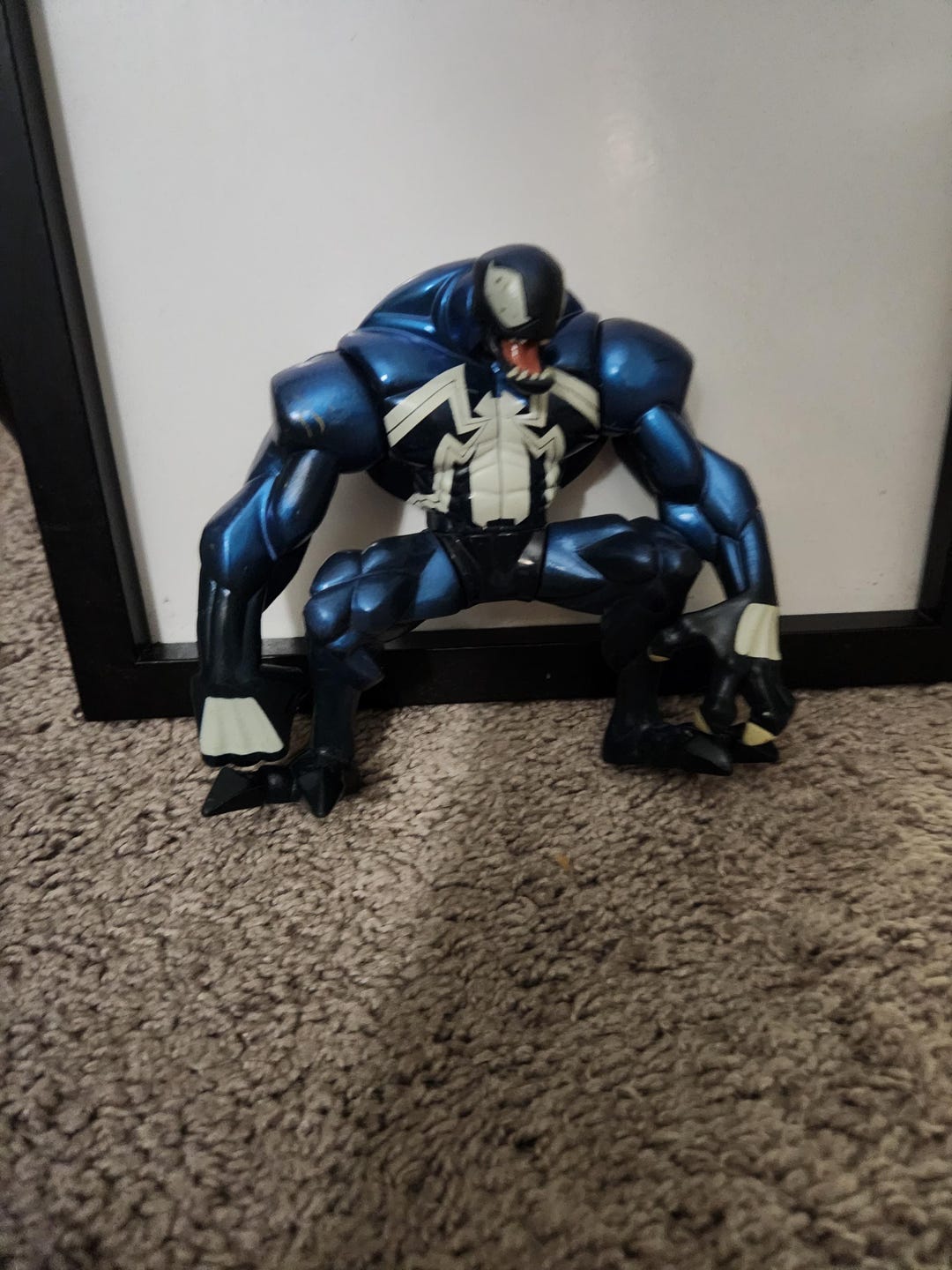 Blue Venom Figure Spectacular Spider-man Animated Claw Hasbro Marvel ...