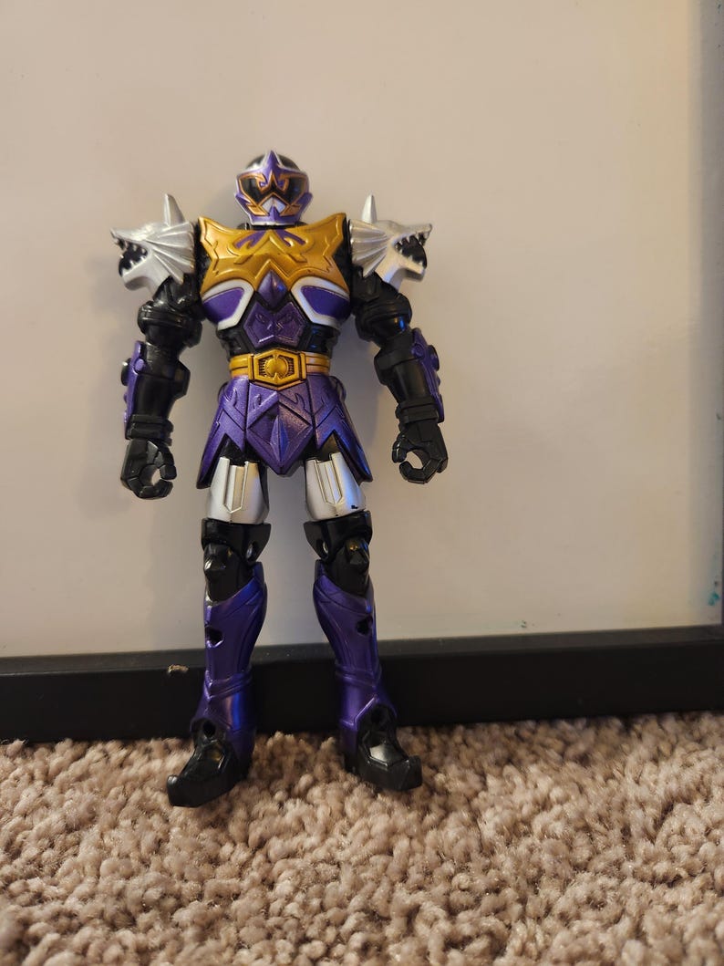 Power Rangers Mystic Force Koragg the Knight Wolf Action Figure 2005 ...