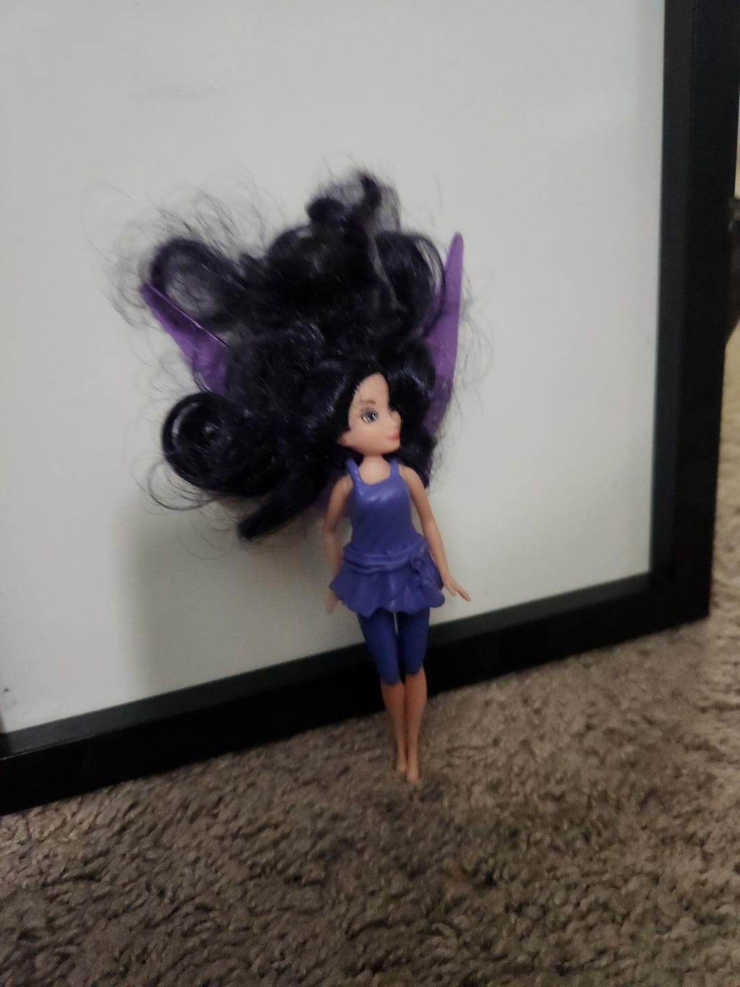 Disney Fairies Secret of the Wings Vidia 5" Doll Figure Sparkle 2012 ...