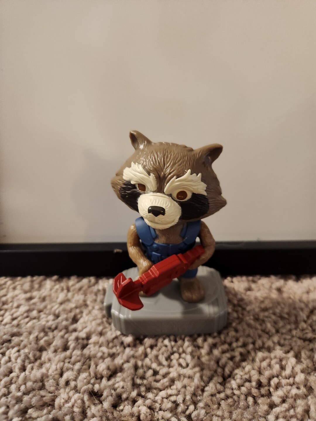 Guardians of Galaxy Rocket Racoon Mcdonalds Happy Meal Toy - Etsy