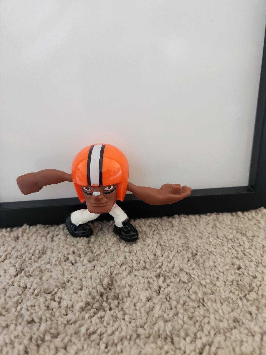 NFL Rush Zone Rusher Cleveland Browns Football Action Figure Mcdonalds ...