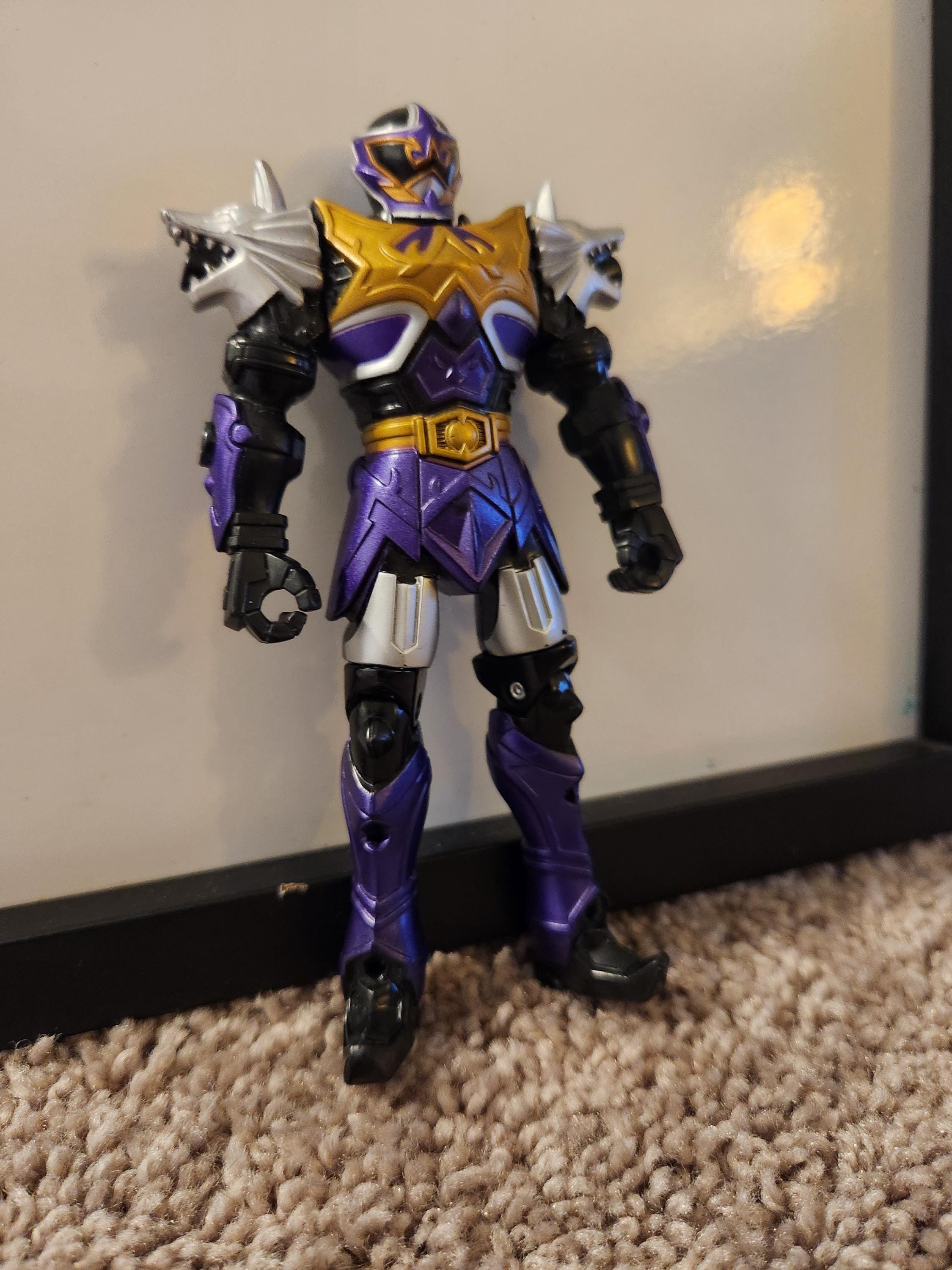 Power Rangers Mystic Force Koragg the Knight Wolf Action Figure 2005 ...
