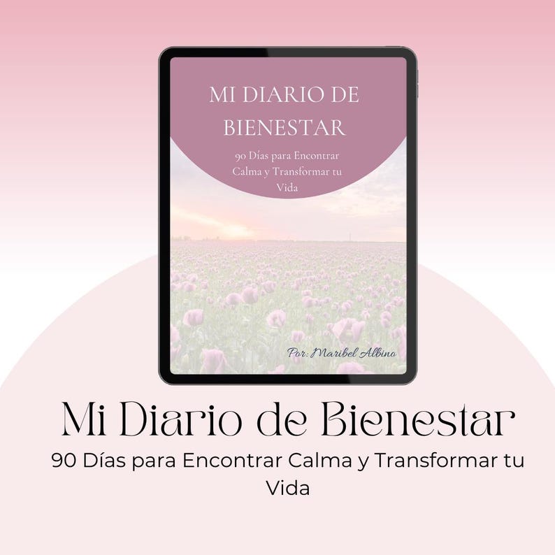 Diario De Bienestar Cristiano De 90 Días | Planificador De Calma En PDF ...