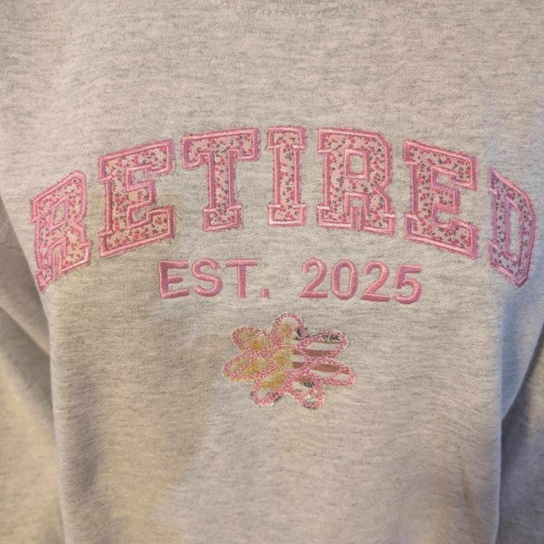 Custom Applique Embroidery Shirts, Personalized Crewnecks, Unique Gifts ...