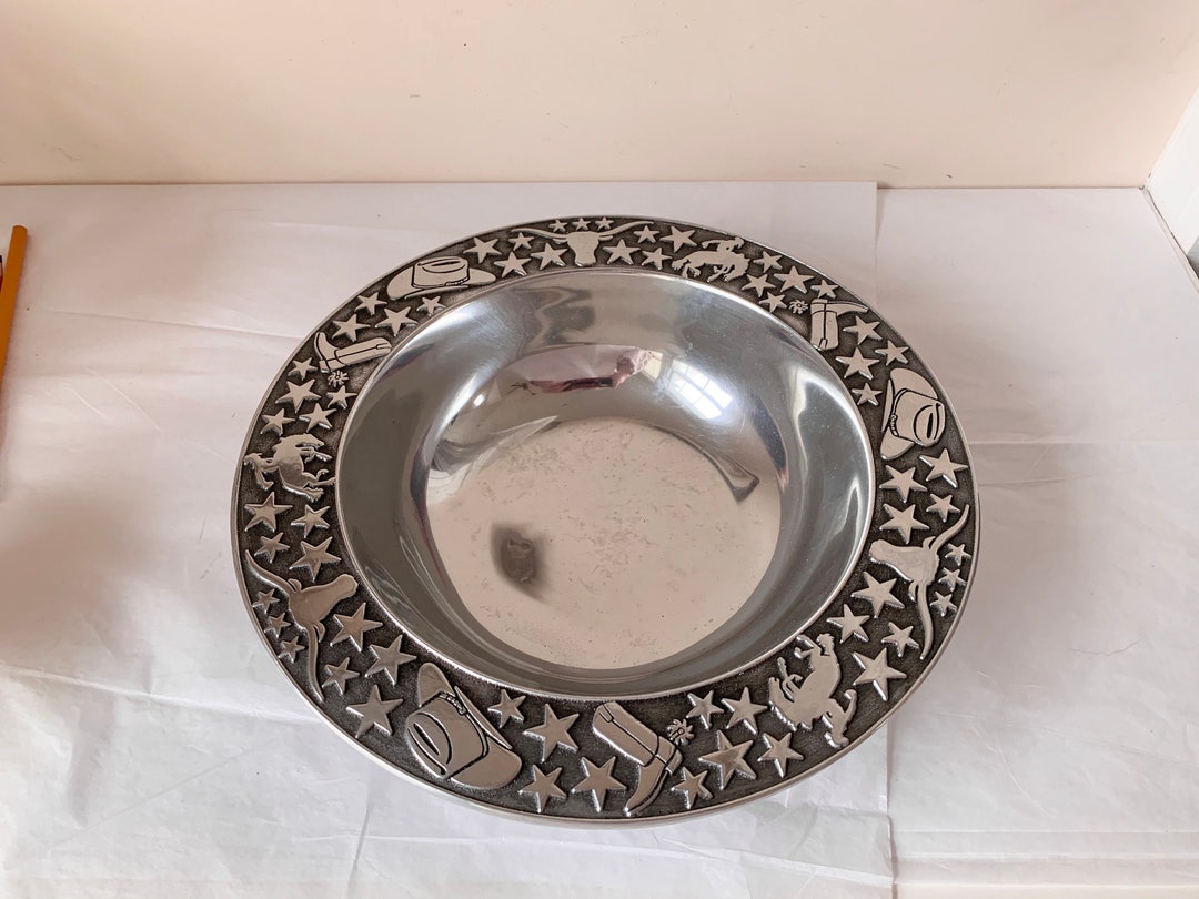 Wilton Armetale, Western Ranch Bowl, Armetale Bowl, Western Horse ...