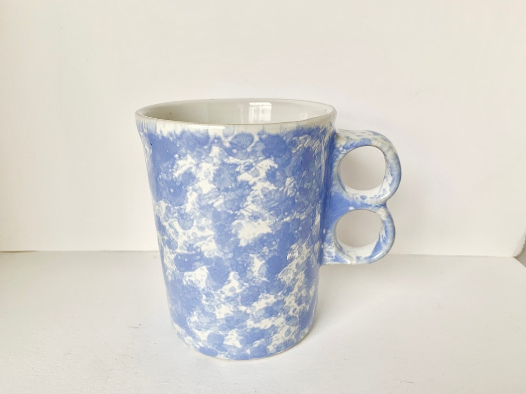 Bennington Potters, Morning Glory Blue, Trigger Mug, David Gil, Pottery ...