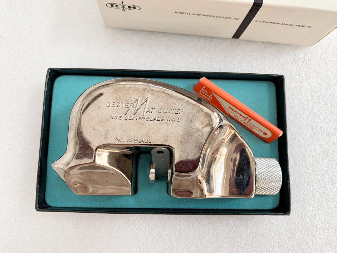 1970 Vintage, Dexter Mat Cutter, Pat No 2924010, Art Supply, Mat ...