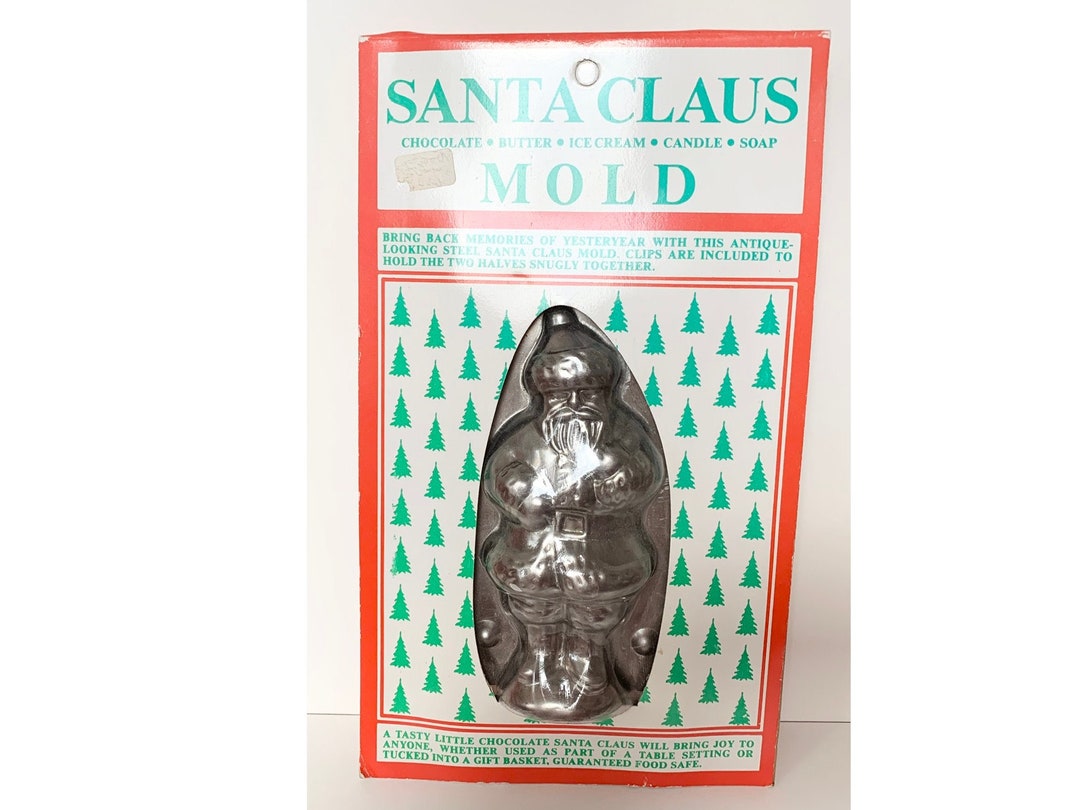 Vintage, Santa Claus Mold, New Old Stock, Midwest Importers, Santa ...