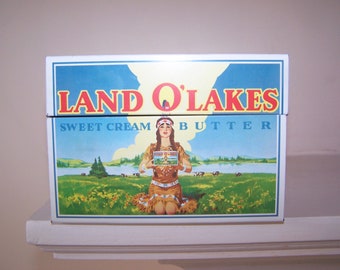 Land O Lakes Box - Etsy