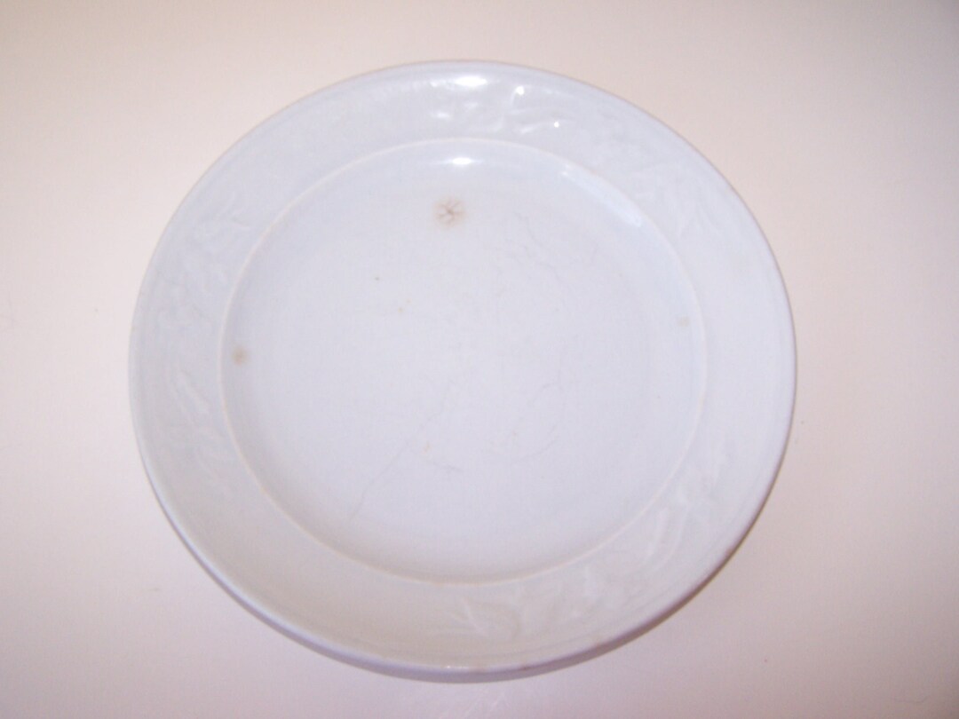 Liddle Elliot Son, Berlin Ironstone, 10 Inch Plate, White Dinner Plate ...