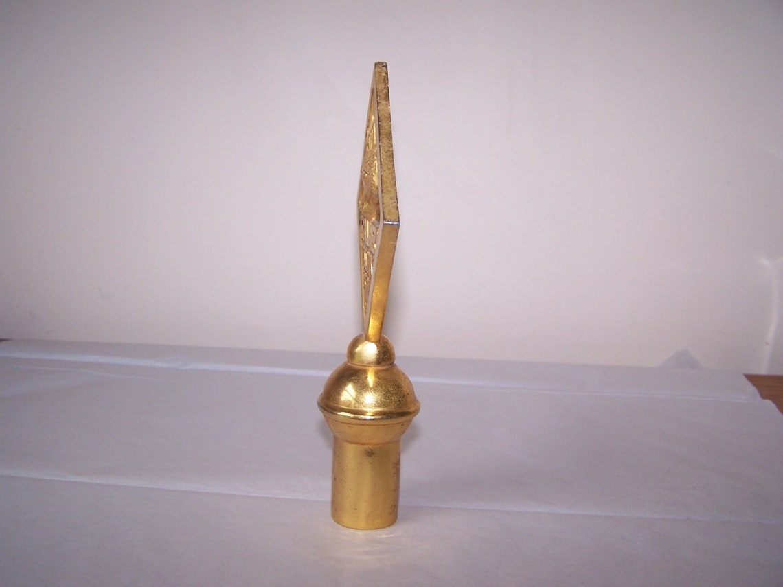 Cub Scout Flag Pole Finial Vintage Metal Flag Topper Scout - Etsy